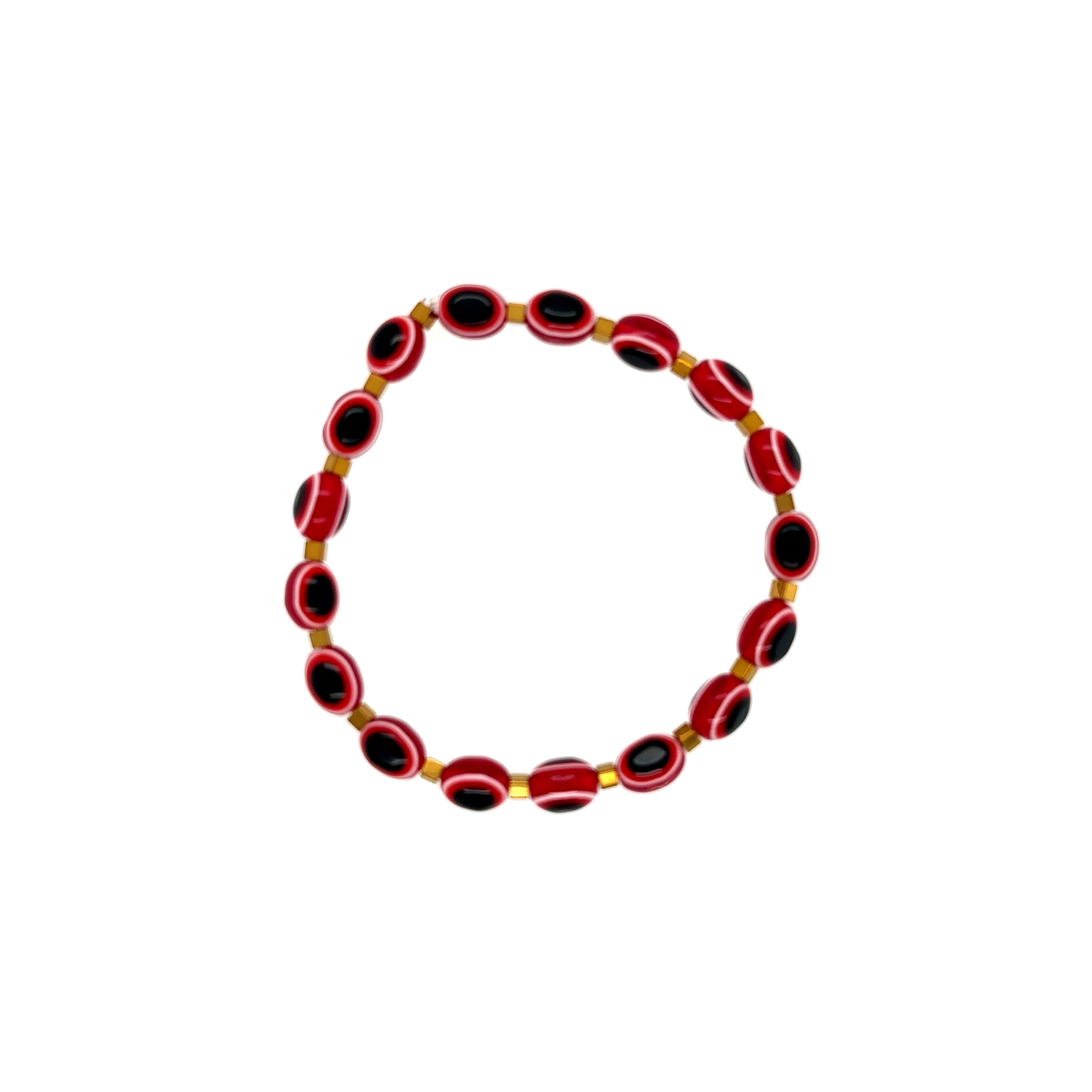 Cherry Gold Evil Eye Bracelet – Yassy