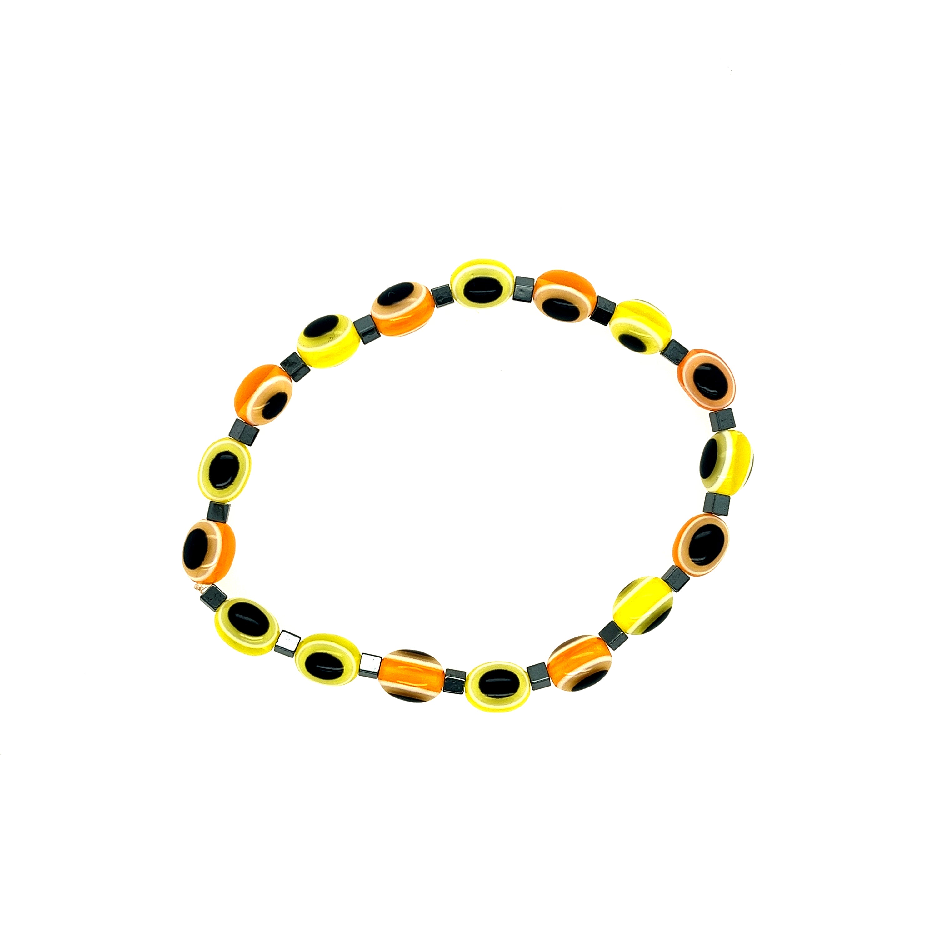 Candy Corn Evil Eye Bracelet - Evil Eye Protection - Evil Eye Jewellery ...