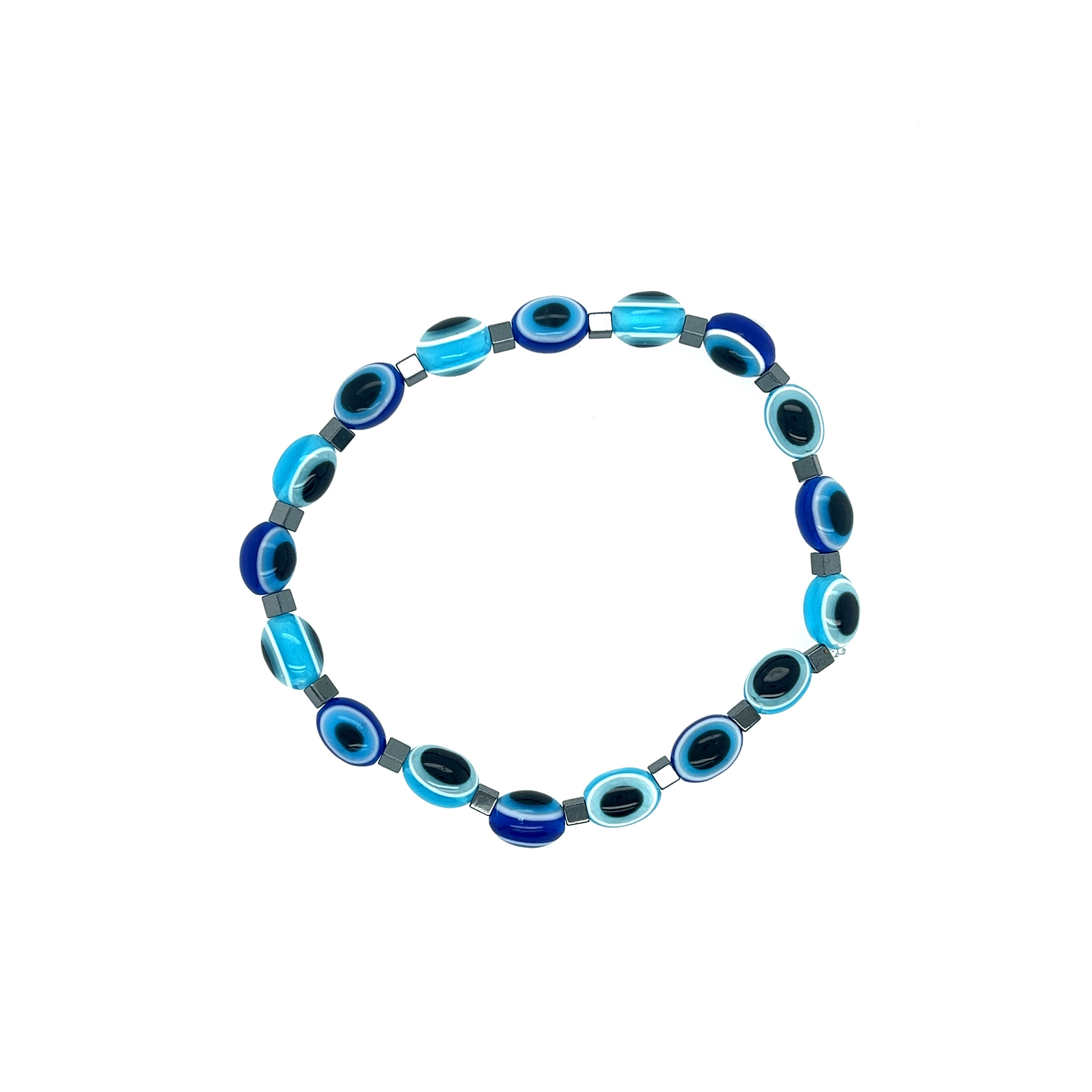 Blue Shades Evil Eye Bracelet – Yassy