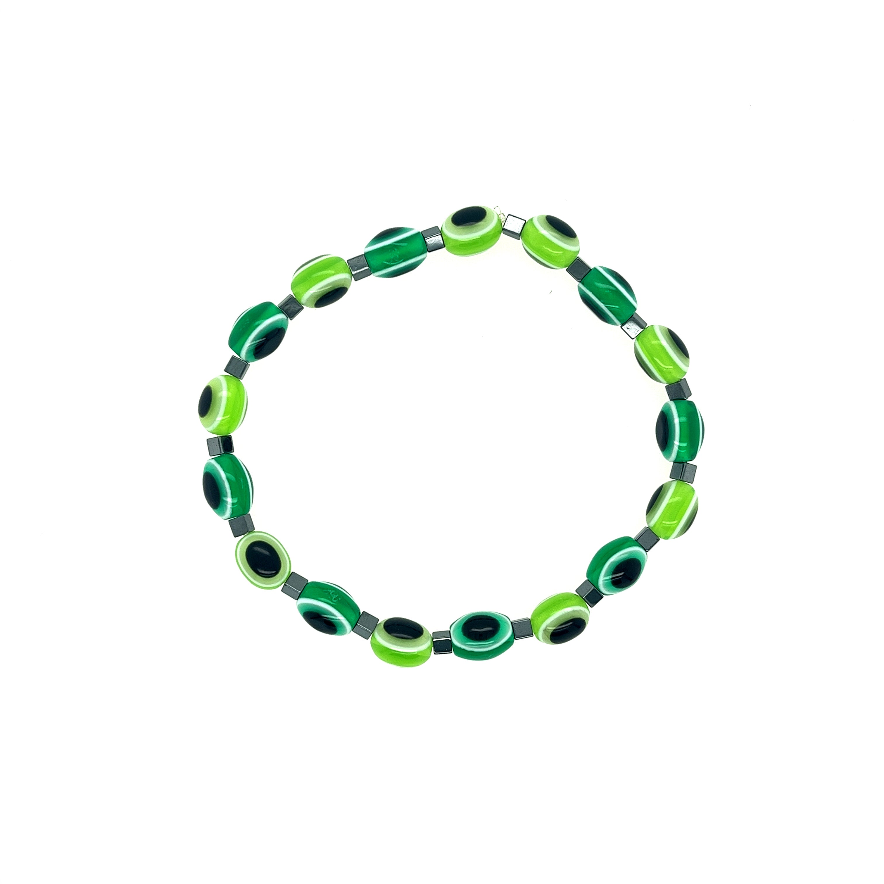 Green Shades Evill Eye Bracelet – Yassy