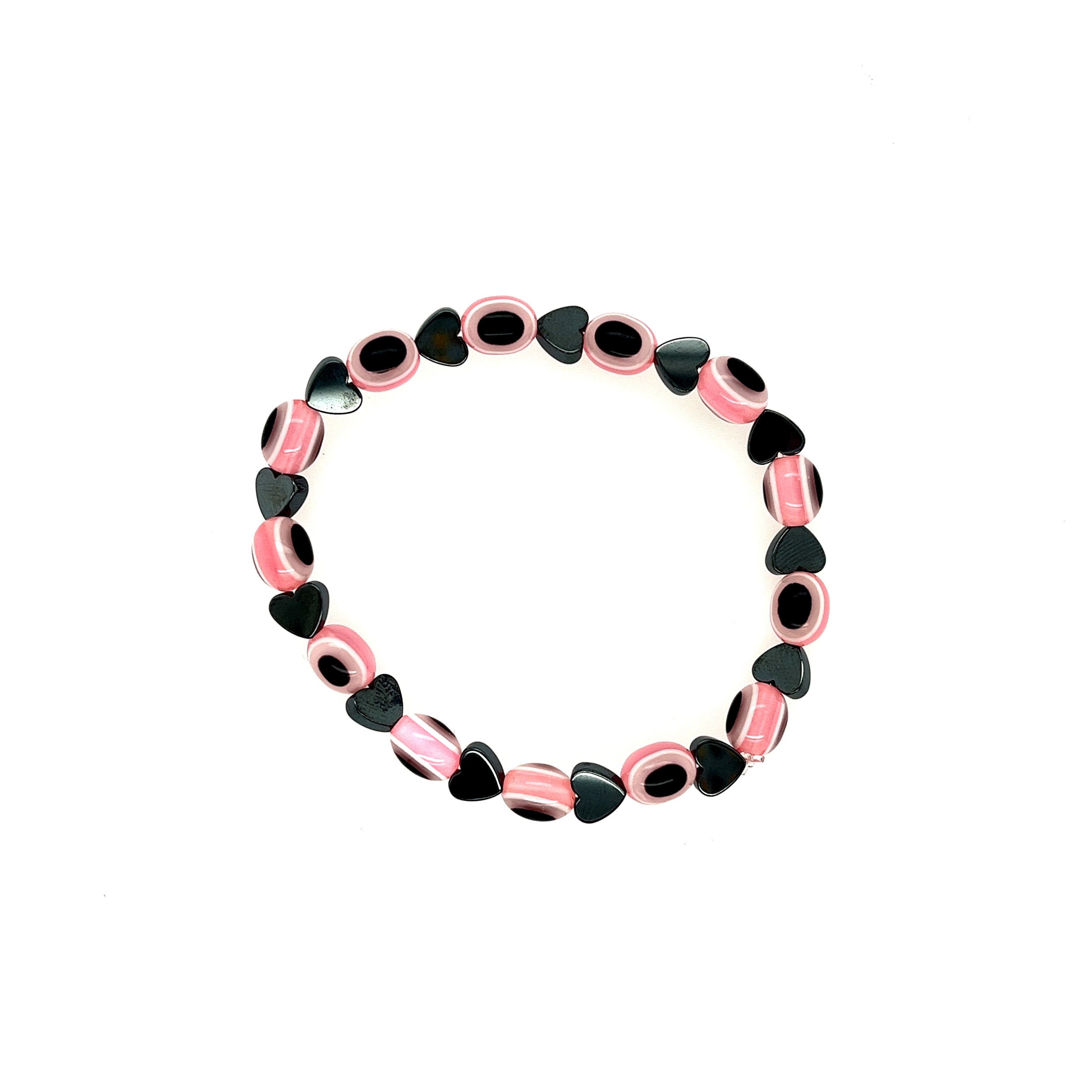 Ballerina Heart Evil Eye Bracelet – Yassy