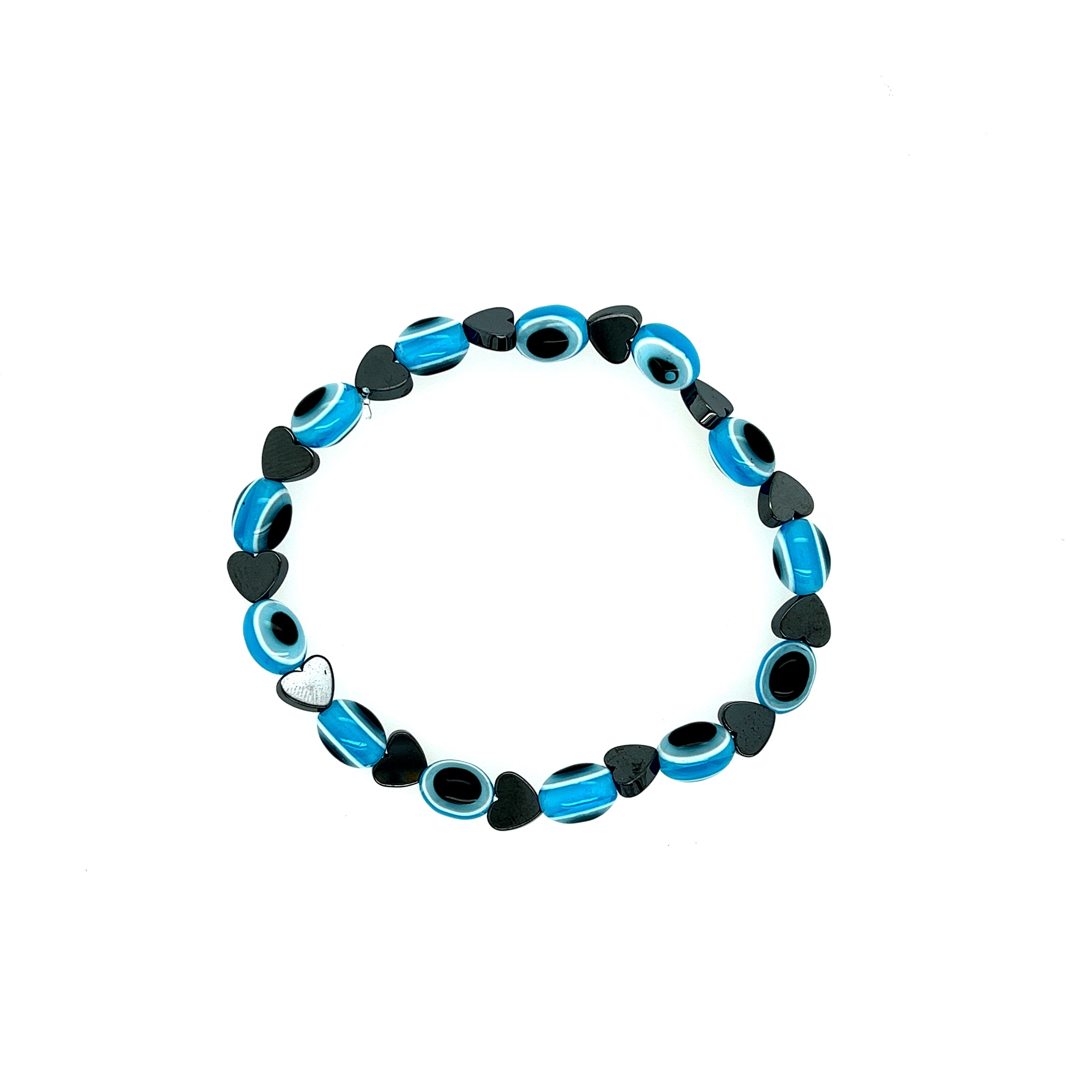Nitro Heart Evil Eye Bracelet – Yassy