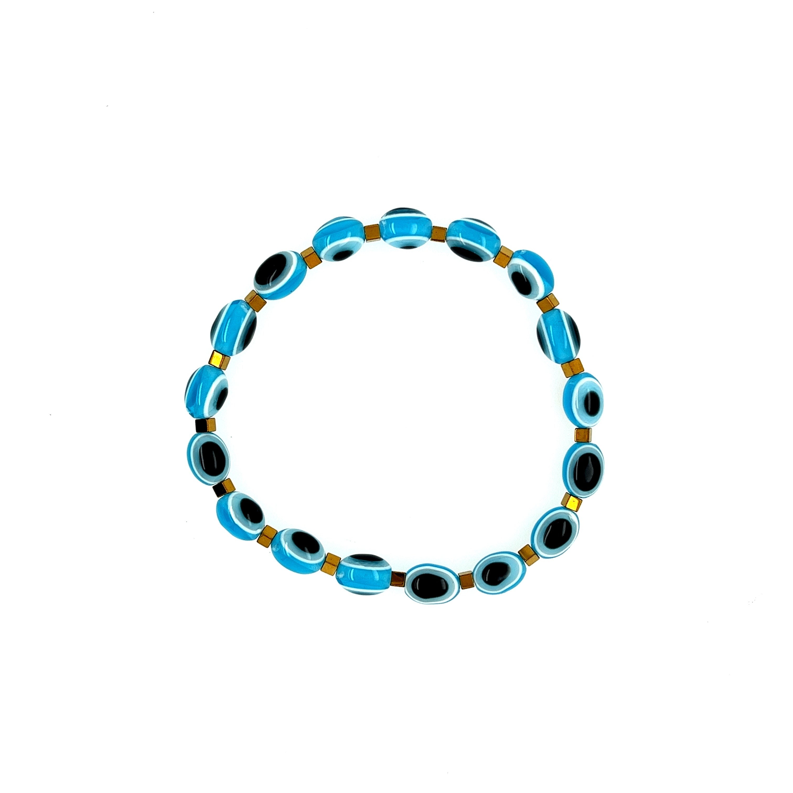 Nitro Gold Evil Eye Bracelet – Yassy
